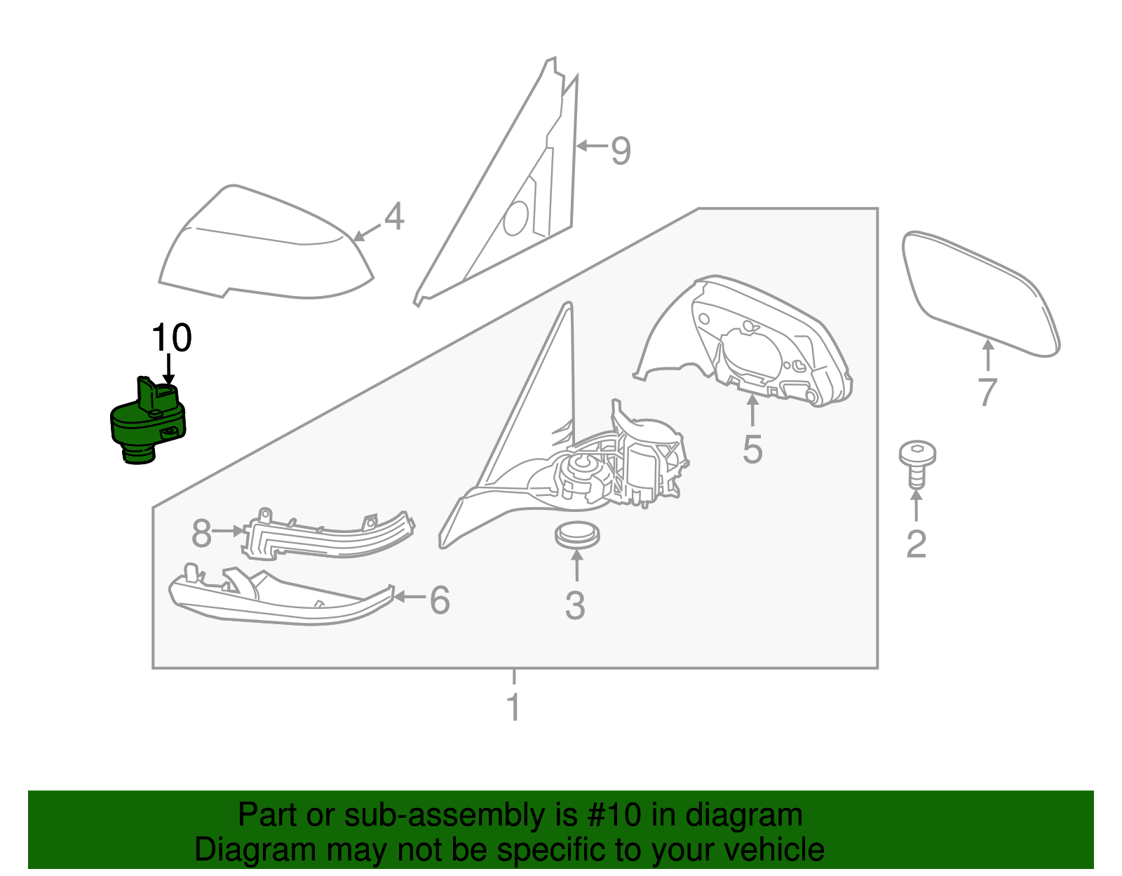 66539240274 - 2008-2020 BMW Camera (66-53-9-240-274) | BMW of South ...