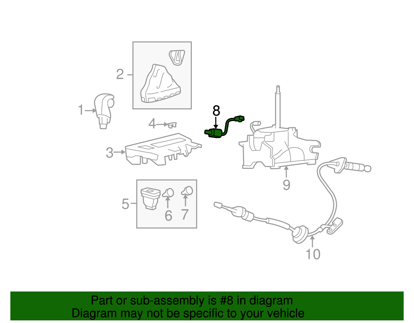2011-2018 Acura Automatic Transmission Control Solenoid 28500-RT4-003 ...