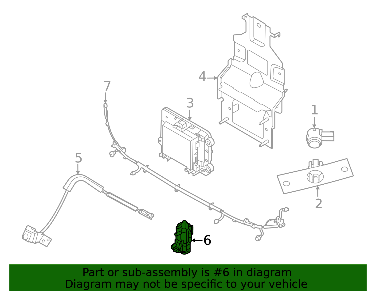 2021-2026 Nissan Ambient Temp Sensor 27722-6RF0A | OEM Parts Online