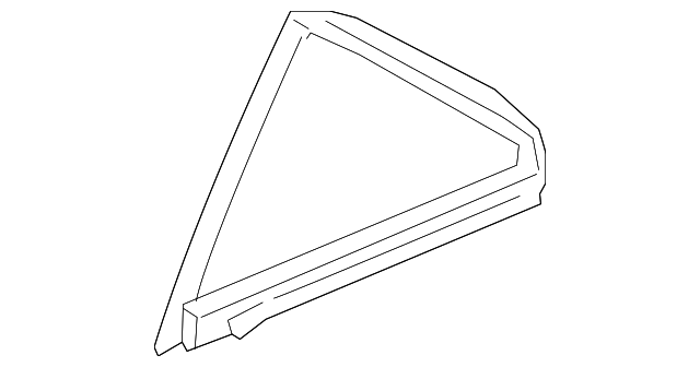 2019-2025 Toyota Vent Window Weatherstrip 68188-12380 | Toyota Parts Center