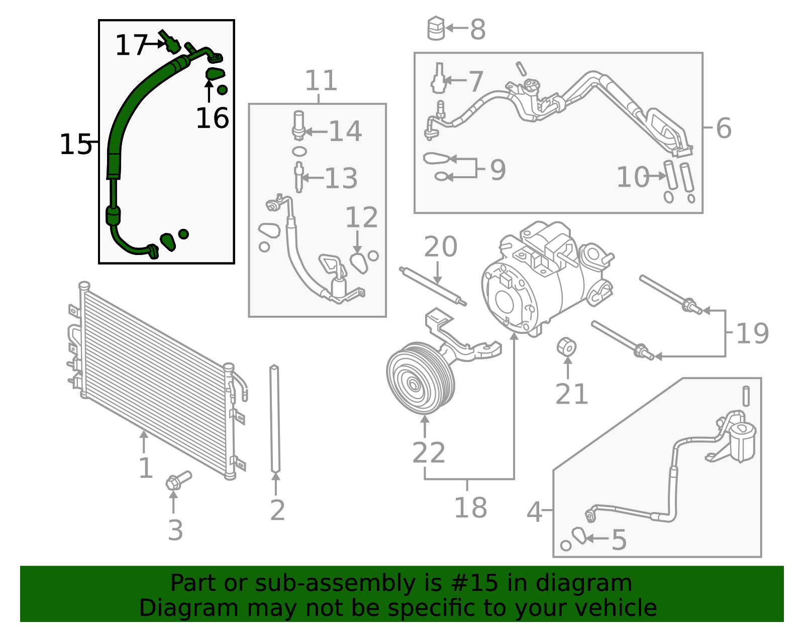 DE9Z-19867-B - Suction Tube 2013-2019 Ford | Ford Parts Direct