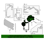 2013-2020 Ford A/C Compressor FB5Z-19703-B | OEM Parts Online