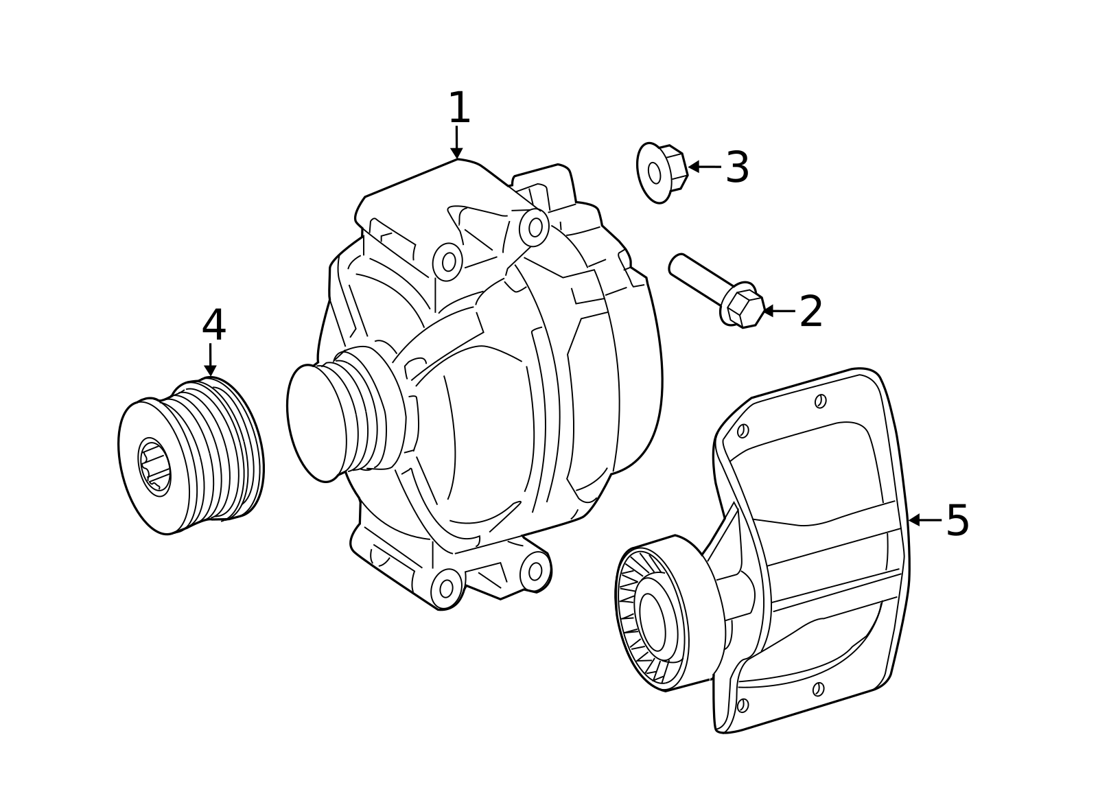 2010-2023 Mercedes-Benz Accessory Drive Belt Idler Assembly 642-230-06 ...