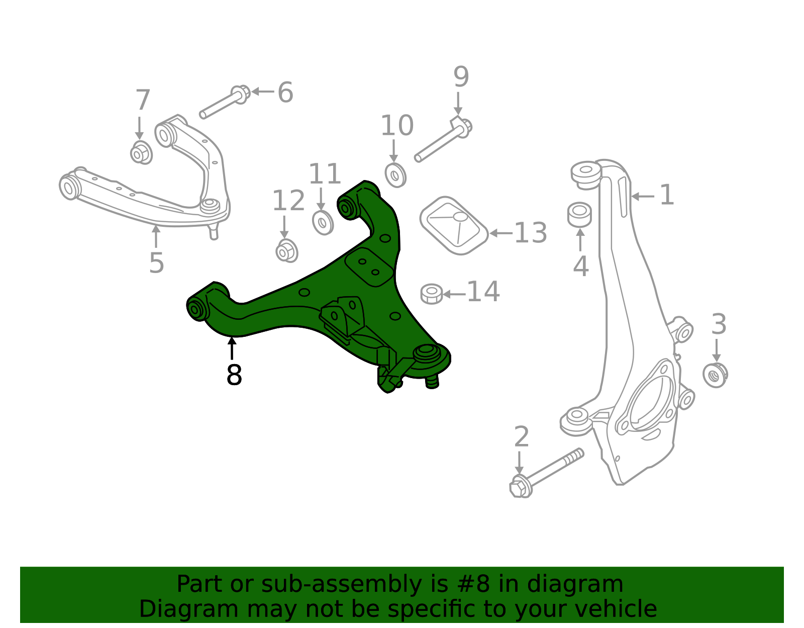 Suspension Control Arm – Restore Ride Precision Now | AutoNation Parts