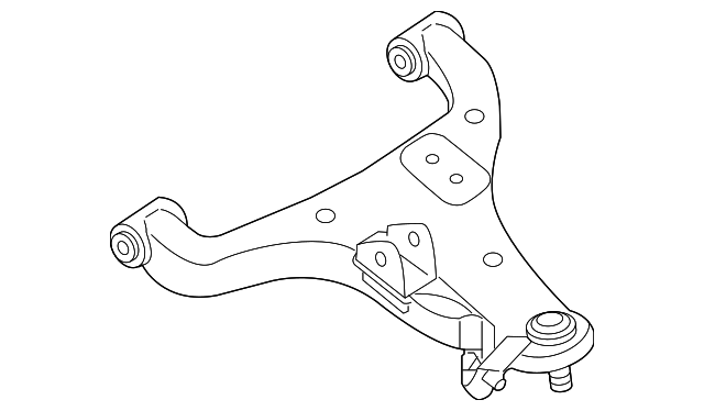 2017-2024 Nissan TITAN Lower Control Arm 54500-EZ00B | Nissan Parts Central