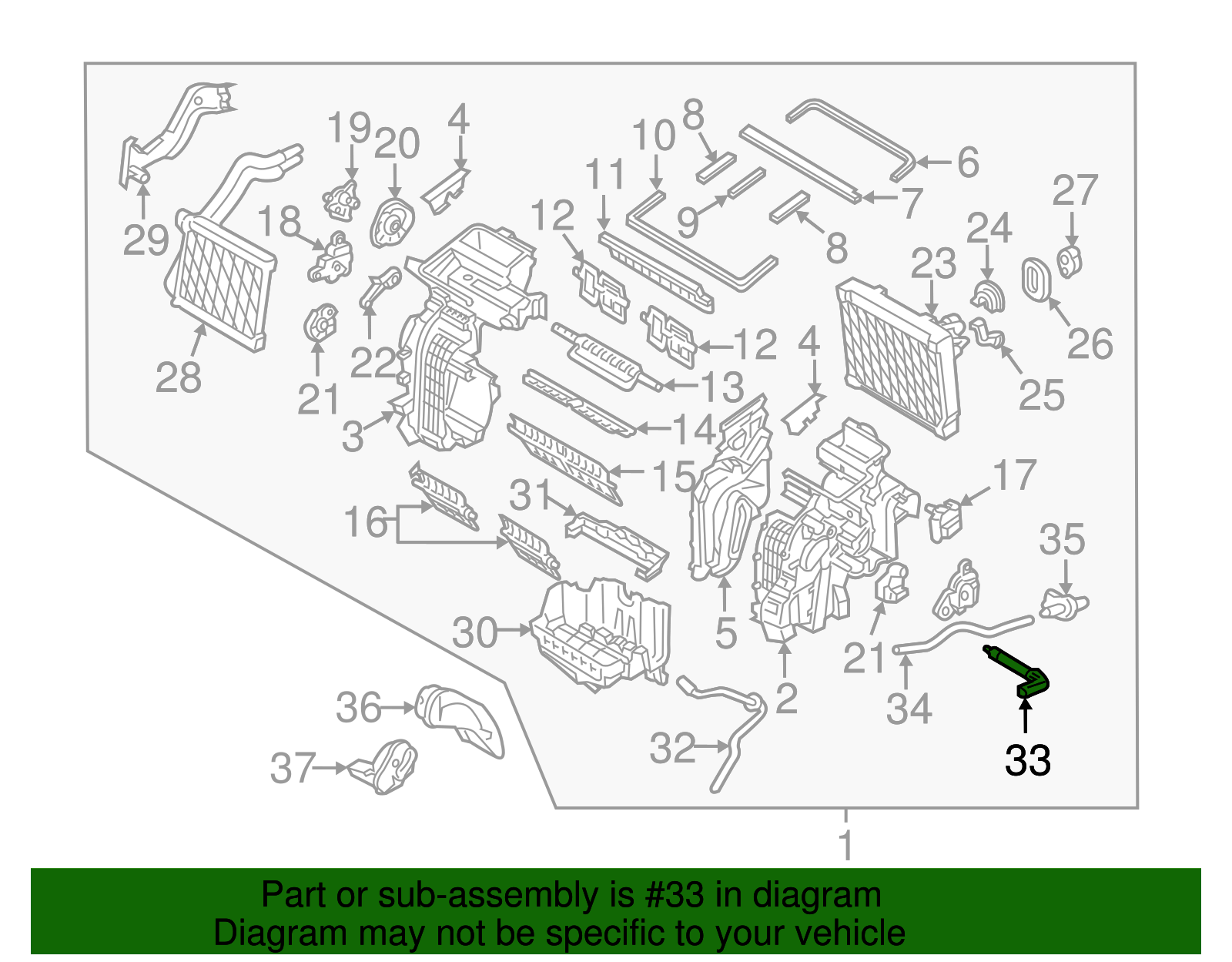 2013-2020 Hyundai Thermistor Probe 97614-3X000 | OEM Parts Online