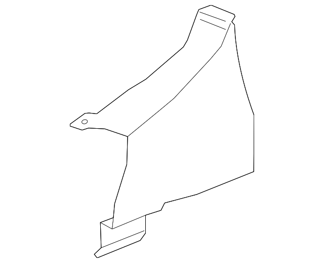 2015-2022 GM Engine Front Splash Shield 84023359 | Shop Matick Buick GMC