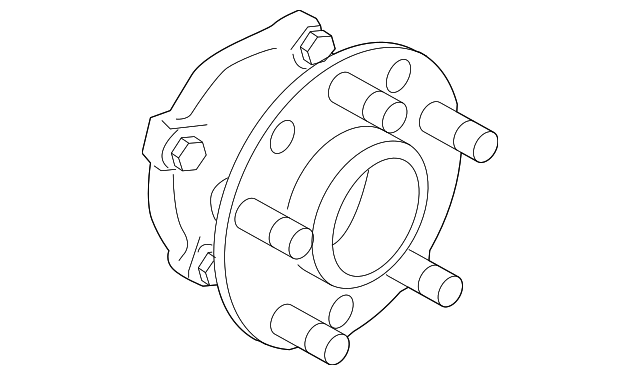 2004-2013 Volvo | Hub & Bearing | 31340686 | My Swedish Parts
