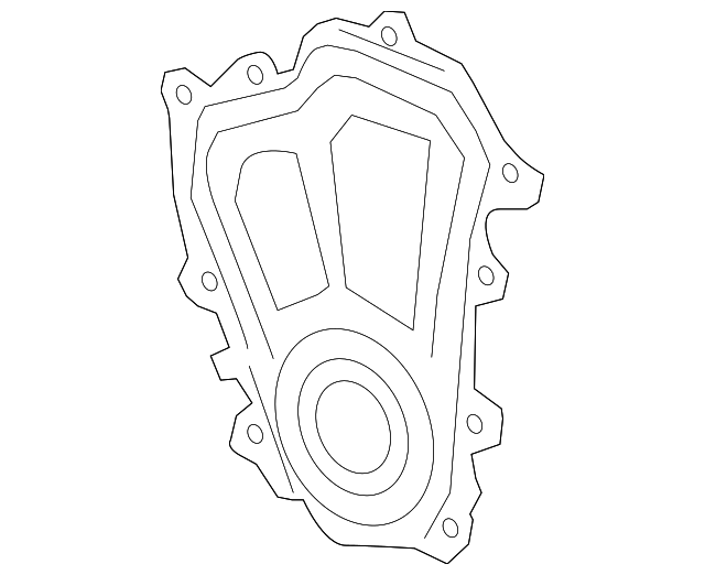 2019-2025 GM Engine Front Cover 55486913 GM | GMPartsDirect.com