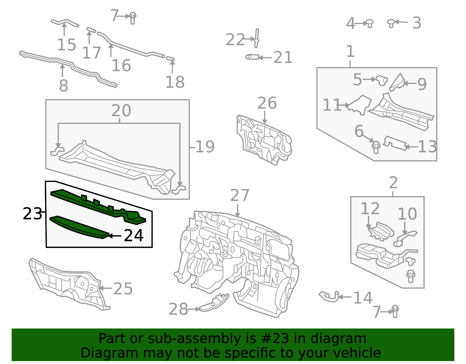 74500-SXS-A00 - Panel Extension 2007-2011 Honda CR-V | Honda Parts Online