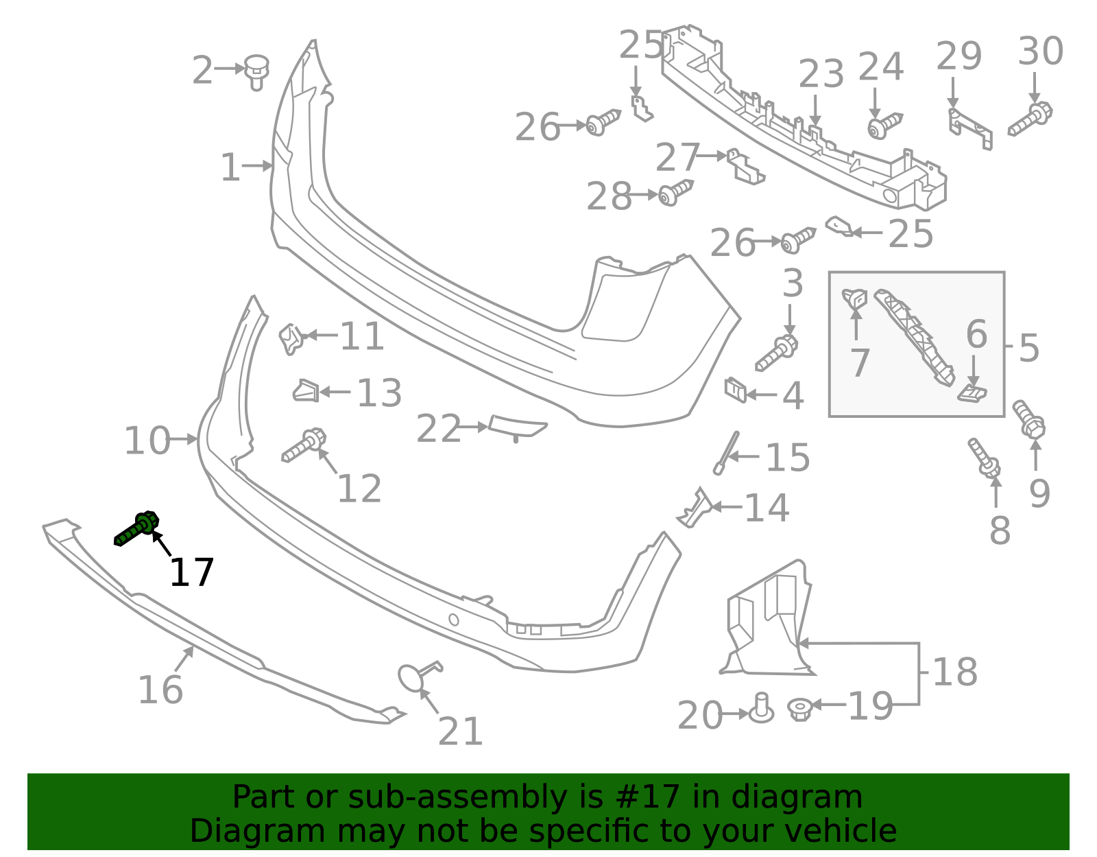 2006-2022 Hyundai Tail Lamp Assembly Screw 12442-05167-B | OEM Parts Online