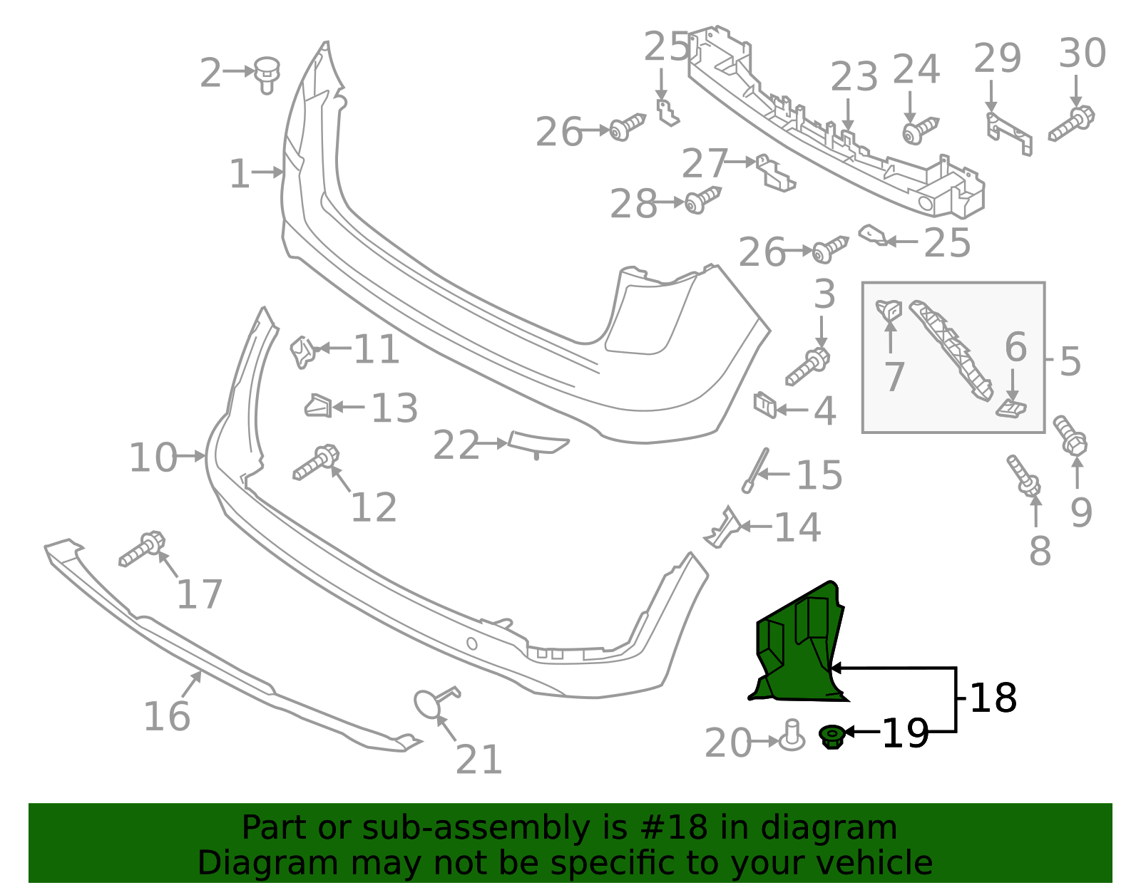 Hyundai - 86692-D3500 - Under Cover - 2019-2021 Hyundai Tucson | OEM ...