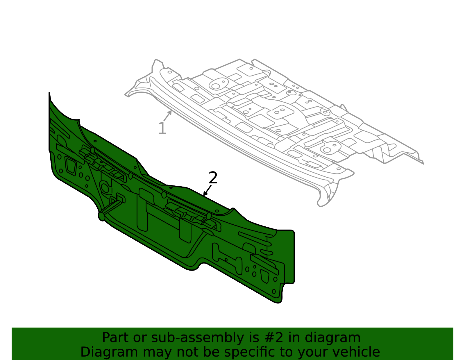 69100-H9200 - Rear Body Panel 2018-2023 Kia Rio | Genuine Kia Parts ...