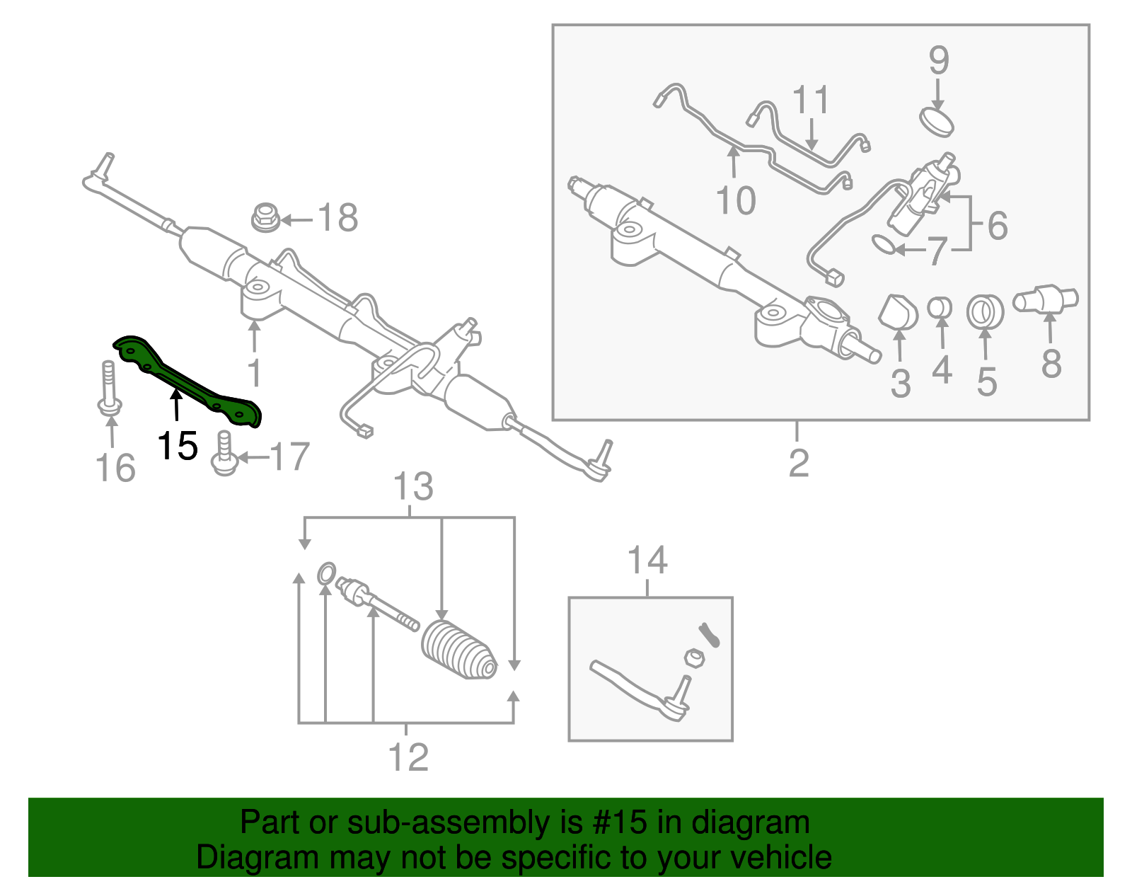 2009-2020 Nissan 370Z Mount Bracket 54442-JK00A | Nissan RVA