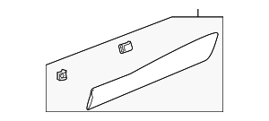 2019-2025 Acura RDX Lower Molding 75333-TJB-A01 | OEM Parts Online