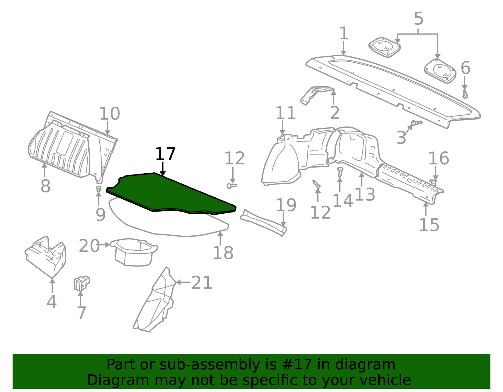 2001-2002 Hyundai Floor Mat 85710-39403-MC | MotorMotor