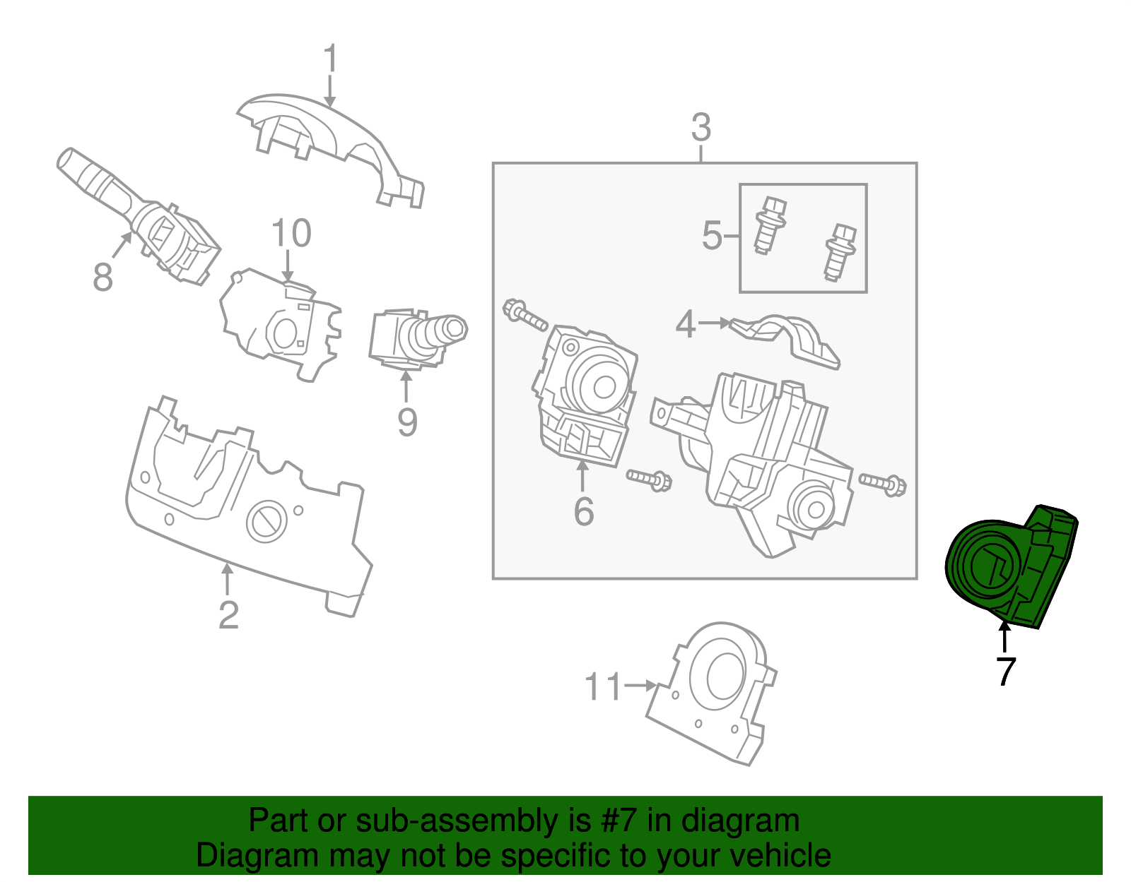 39730-T0A-A01 - Ignition Immobilizer Module 2012-2013 Honda CR-V ...