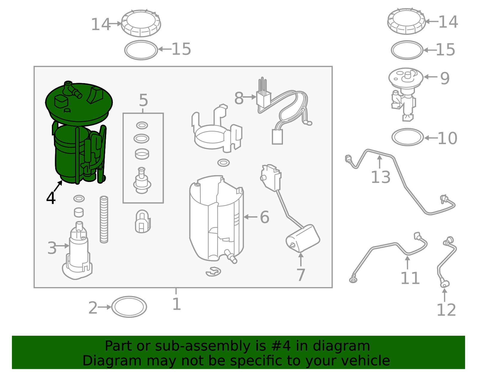 2019-2025 Subaru Fuel Filter 42052XC12A | Buy Subaru Parts