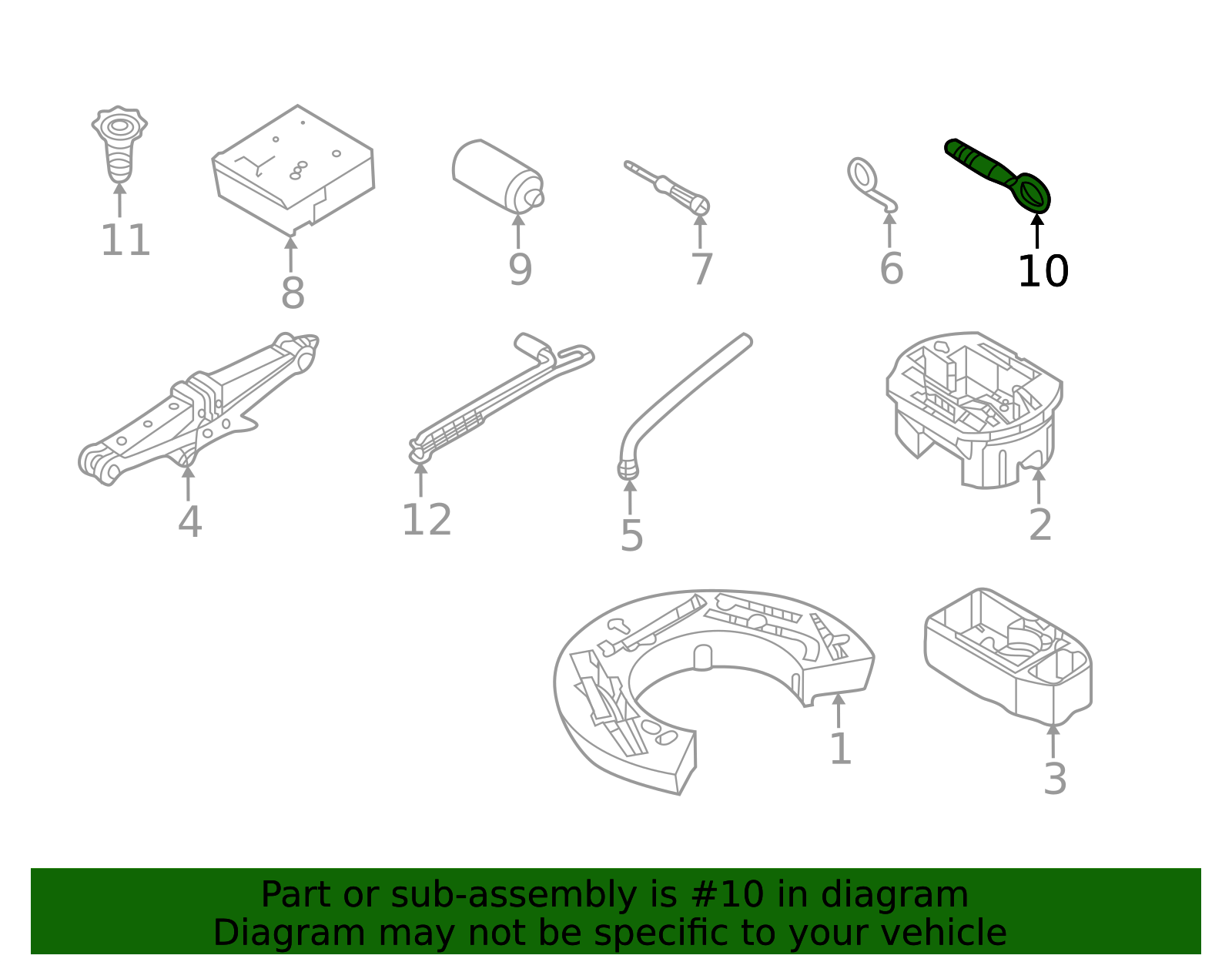 5NA-805-615 - Tow Hook - 2022-2026 Volkswagen | VW OEM Parts Outlet