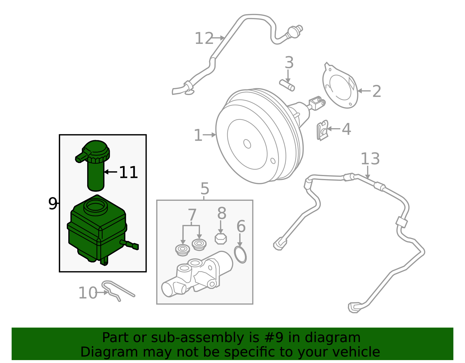34-33-6-782-289 - Brake Master Cylinder Reservoir - 2009-2019 BMW | Buy ...