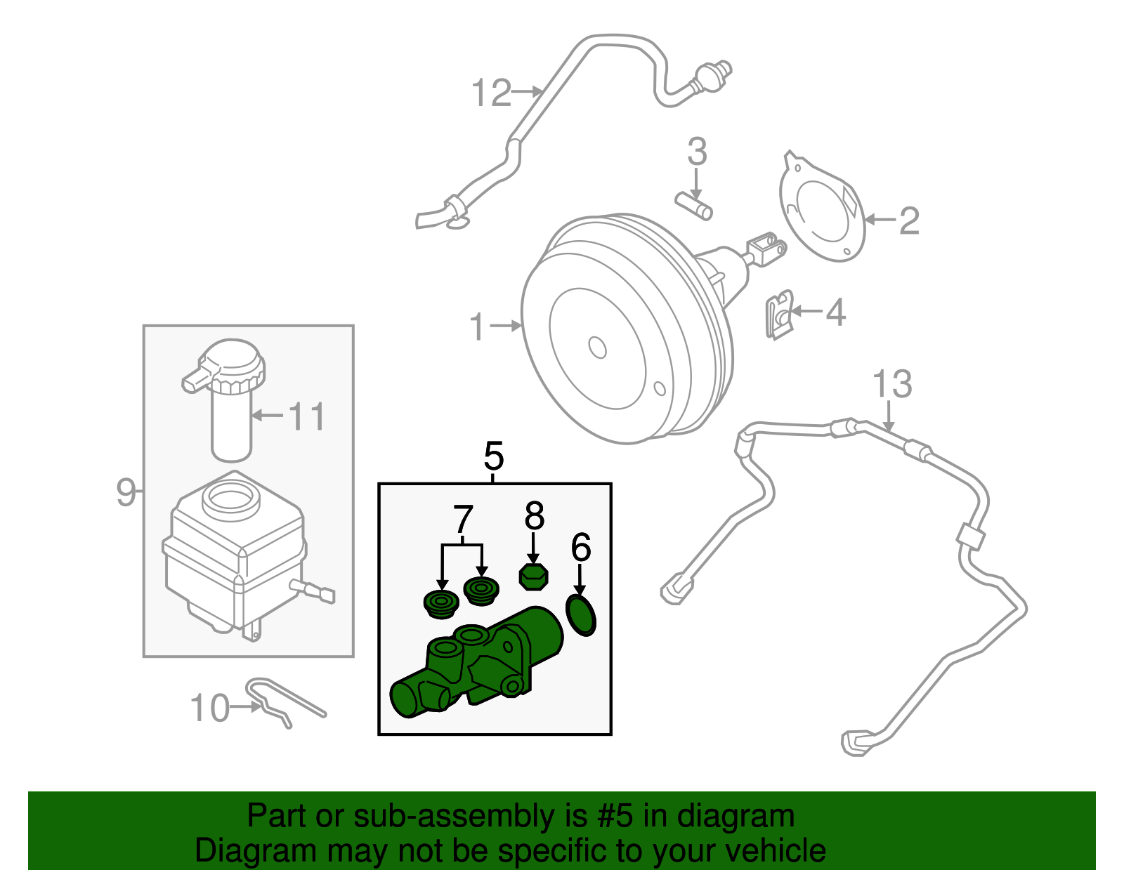 34-33-6-796-729 - Master Cylinder - 2011-2019 BMW | BMW Parts Exchange