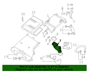 L33X-13-241A - High-Quality Vacuum Hose for 2007-2009 Mazda 3 ...