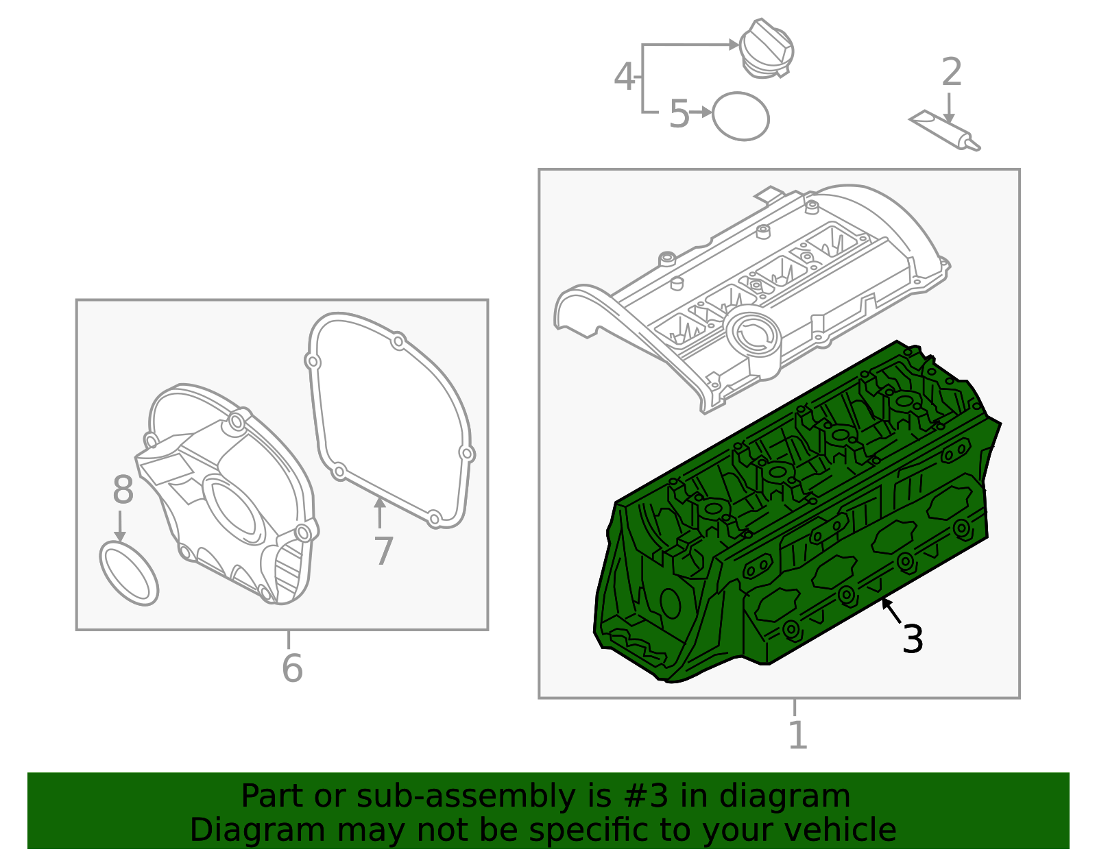 2009-2015 Audi Cylinder.Head 06H-103-264-A | TascaParts.com