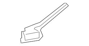 53866-0R052 - Side Seal - 2019-2024 Toyota | OEM Genuine Toyota Parts