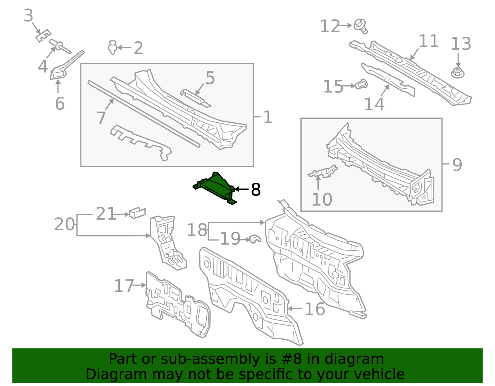 2019-2024 Toyota Splash Shield 55752-0R020 | OEM Parts Online