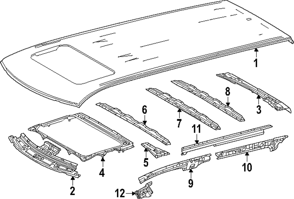 63119-0C060 - Support 2023-2025 Toyota Sequoia | Group 1 Auto Parts