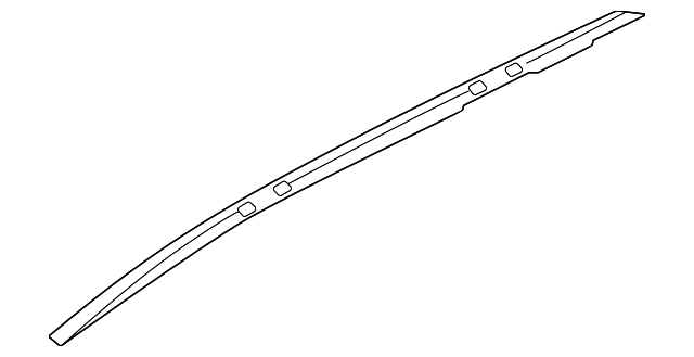 73880-6RA0A - 2021-2022 Nissan Rogue - Roof Molding | Conicelli Nissan