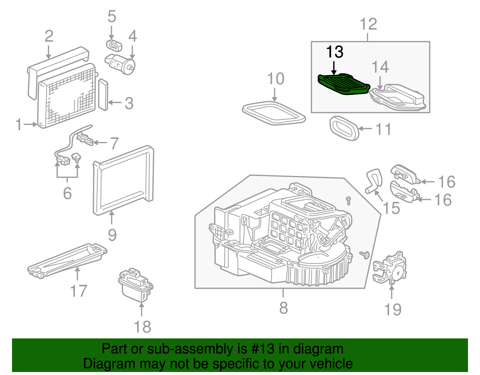 2000-2009 Honda S2000 Cabin Air Filter 79831-S2A-013 | Cheaper Honda Parts