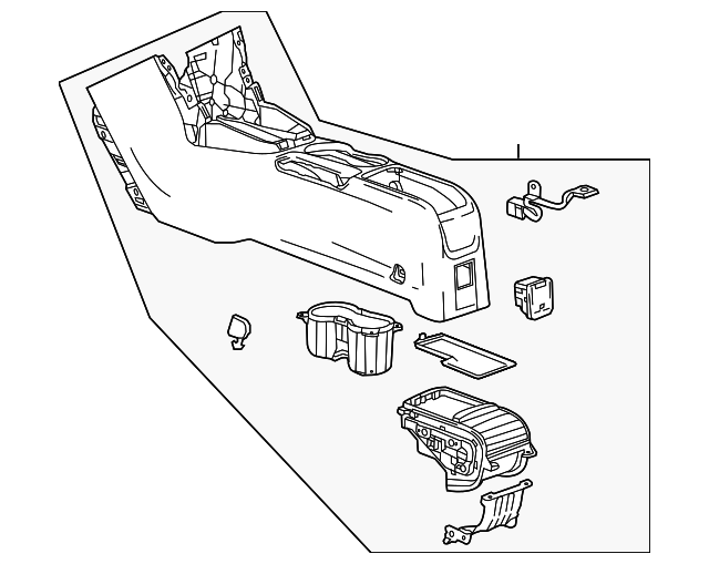 2017-2022 Buick Encore Center Console 42775382 | Capital Chevy Parts