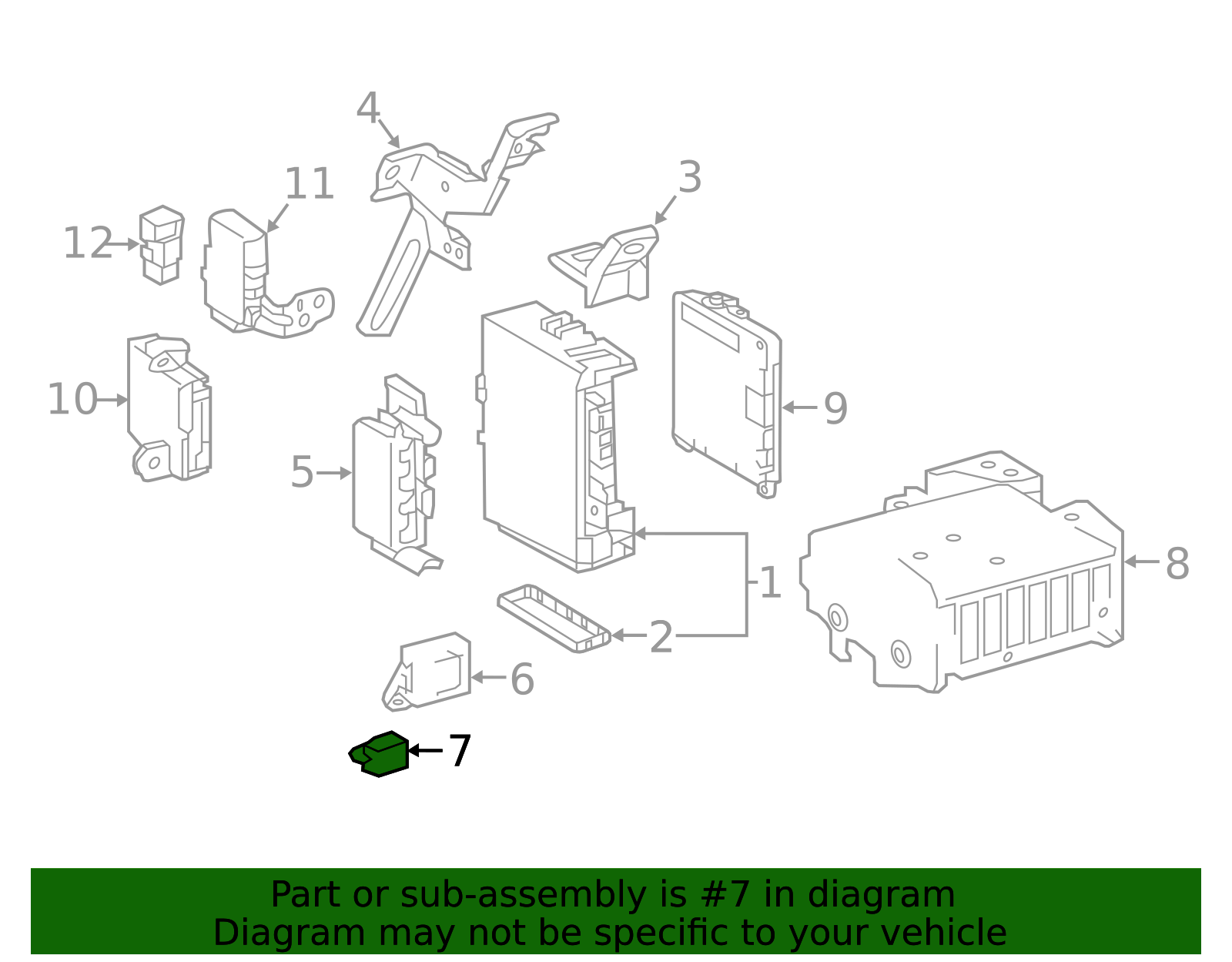 90080-87026 - Multi Purpose Relay Longo Toyota Parts