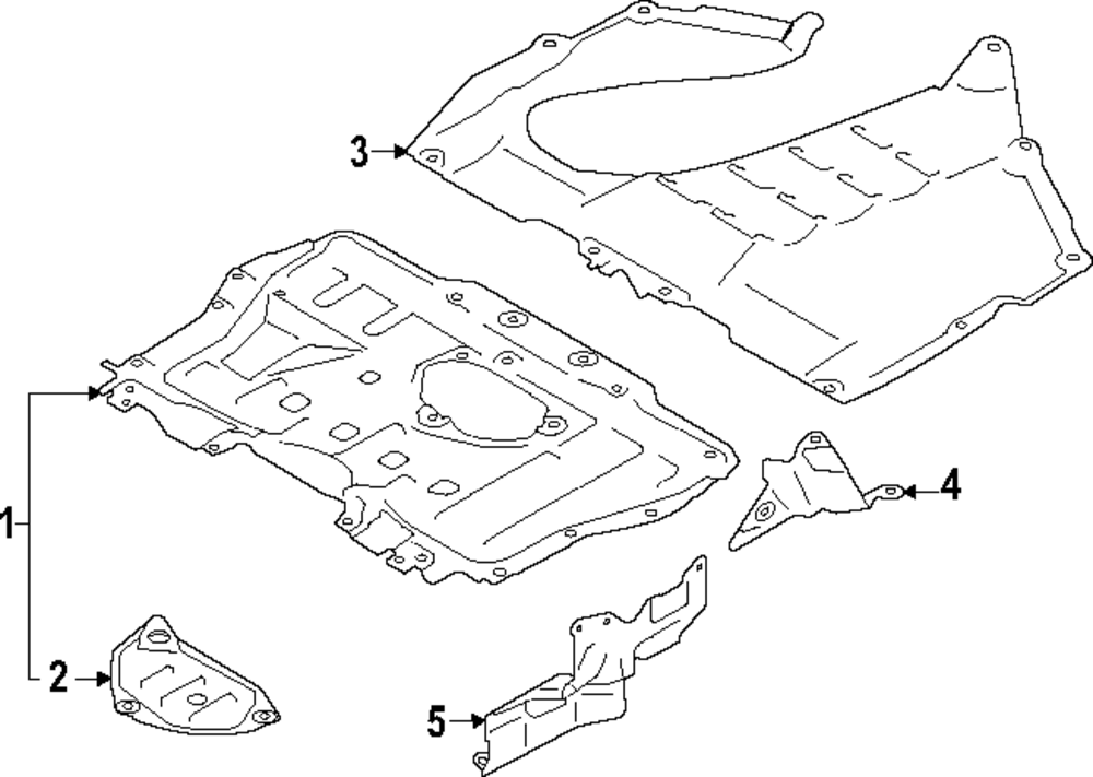 2022-2025 Toyota GR86 Under Cover Com Fal SU003-12483 | Toyota Parts Center