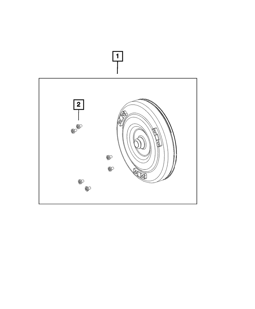 2017-2020 Jeep Compass Torque Converter RL374953AA | Mopar OEM Parts Outlet