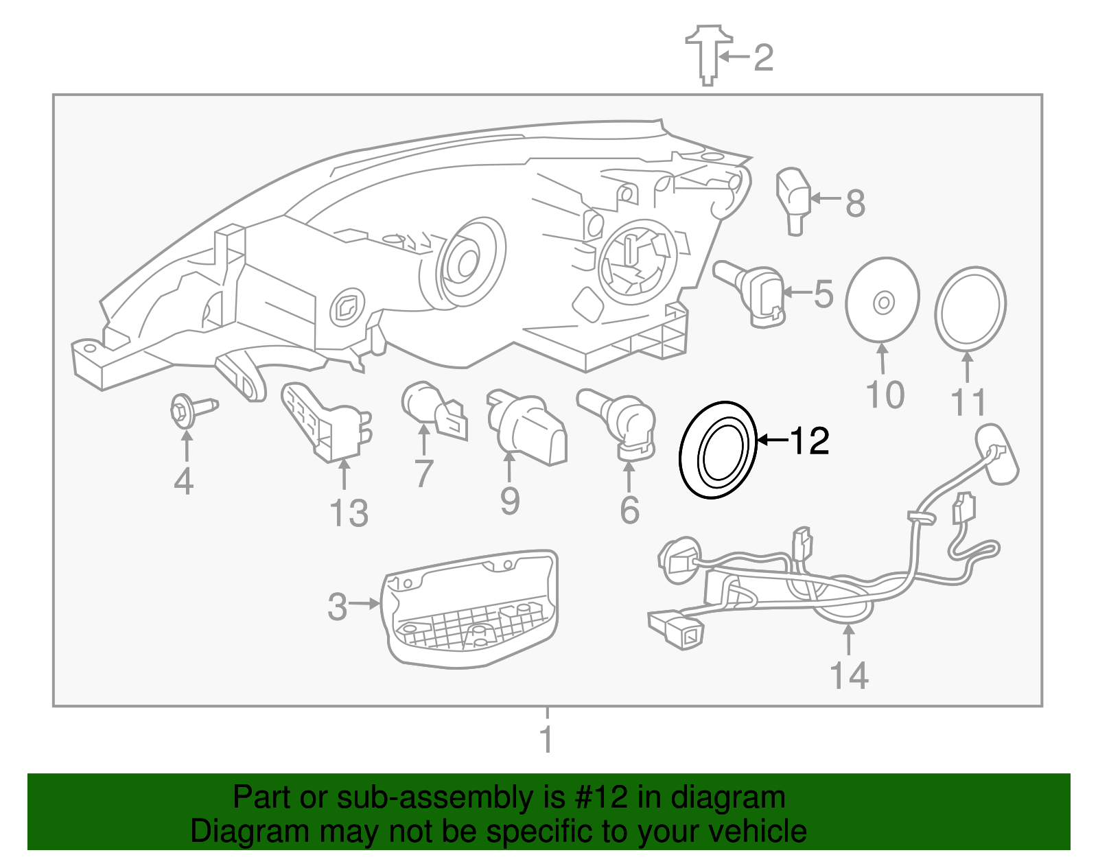 2016-2019 Nissan Sentra Lock Ring 26033-3YU0A | Team Nissan Inc.