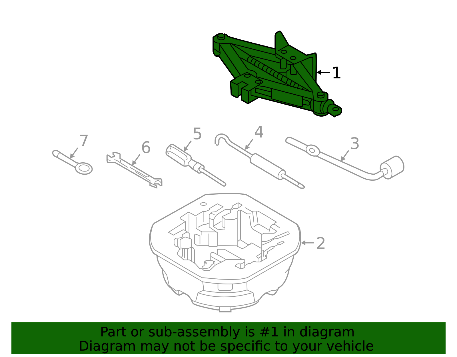 09110-H8000 - Jack 2018-2023 Kia Rio | Kia.Parts Store