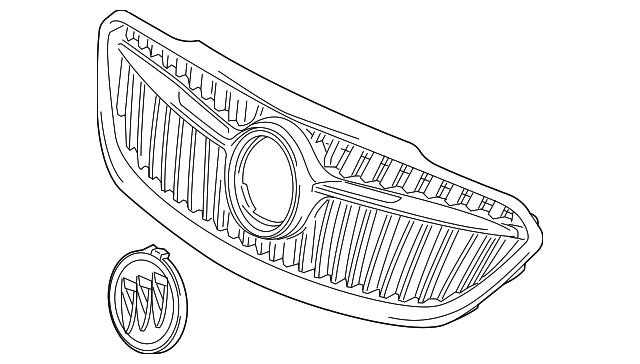 2017-2019 Buick LaCrosse Front Grille 23461446 | Capital Chevy Parts
