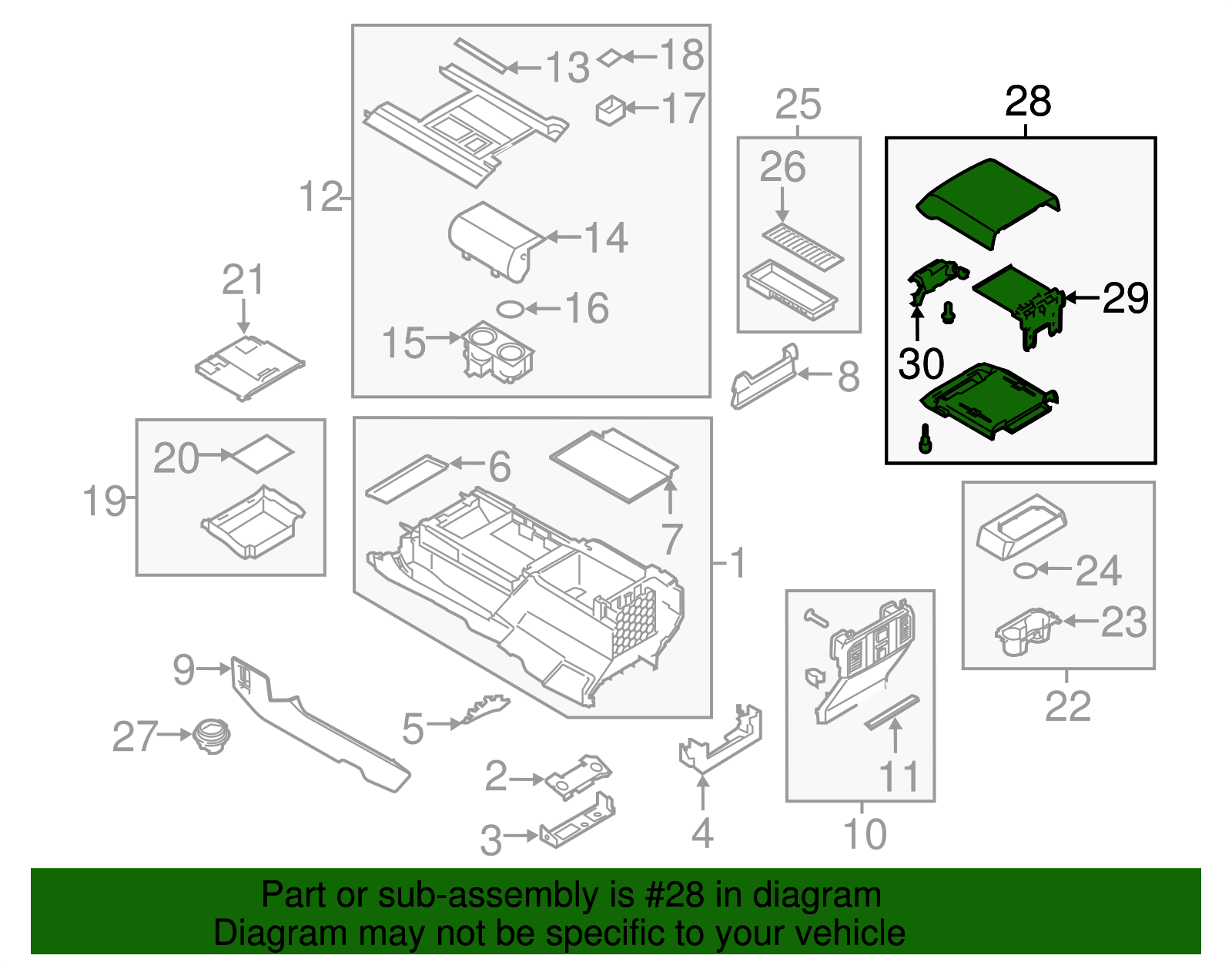 2021 Ford Expedition | Lid Assembly | KL3Z-1506024-BN | Walls' Ford Parts