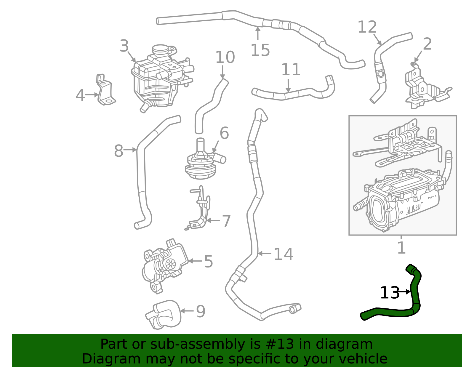 2023-2025 Toyota bZ4X Heater Hose Connector 87209-42380 | Olathe Toyota