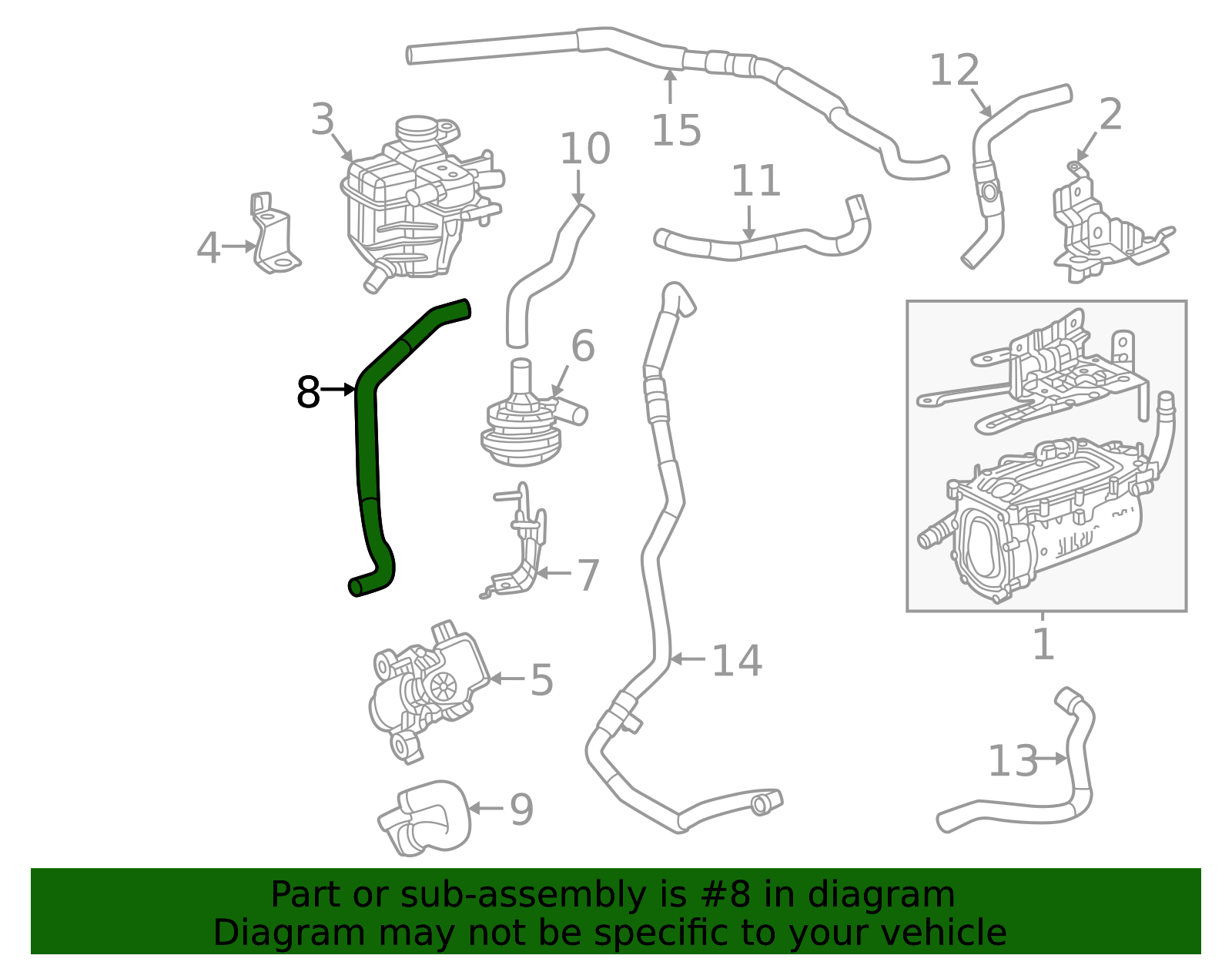 Radiator Hose 87245-42750 - Dependable OEM Engine Cooling | AutoNation ...