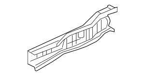 60911-TLA-305ZZ - Lower Inner Rail 2017-2022 Honda CR-V | Honda Parts ...