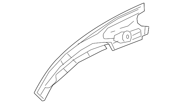 60714-TLA-315ZZ - Upper Outer Rail 2017-2022 Honda CR-V | Honda Parts ...