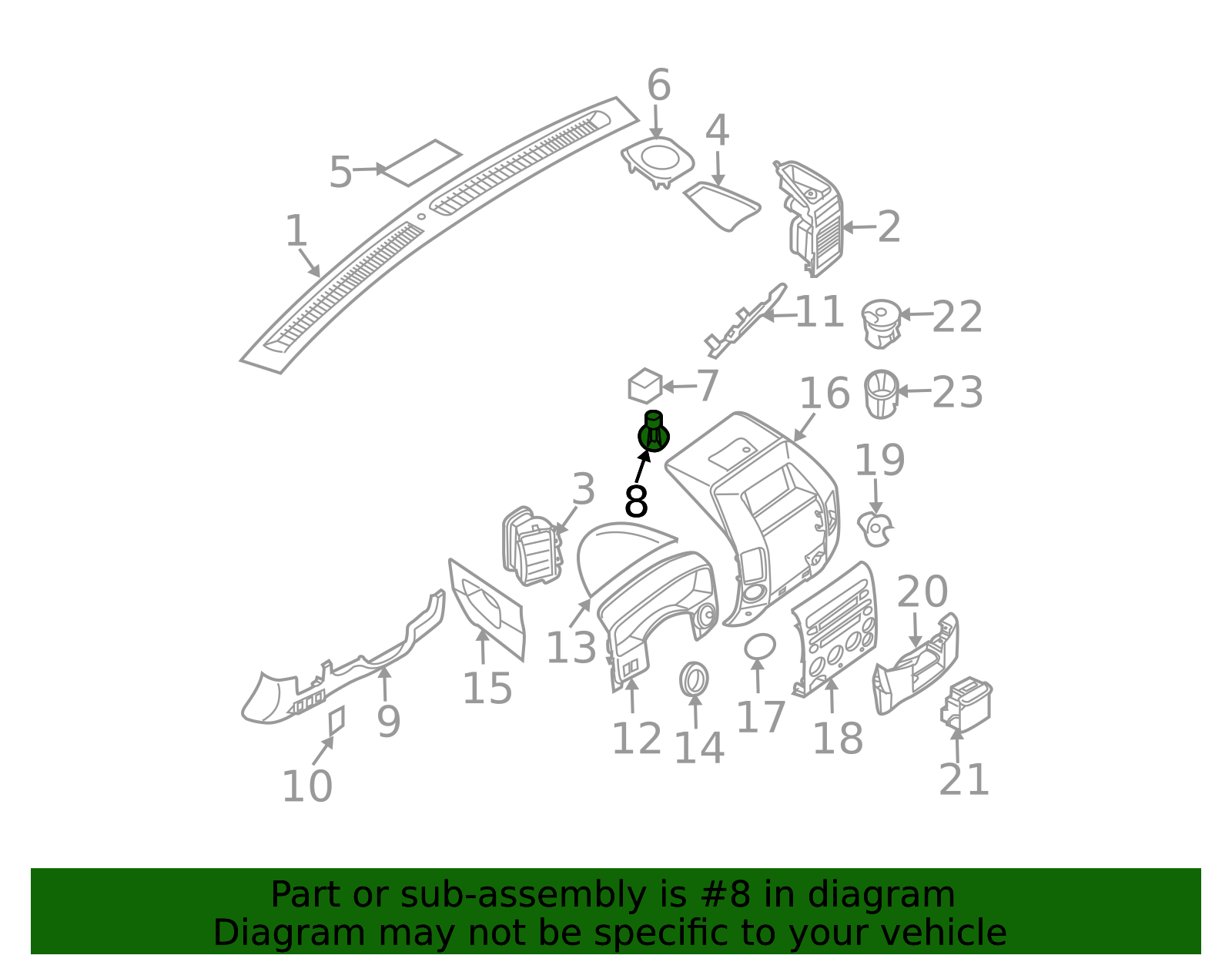 26261-89900 - Bulb Official Nissan Parts Store
