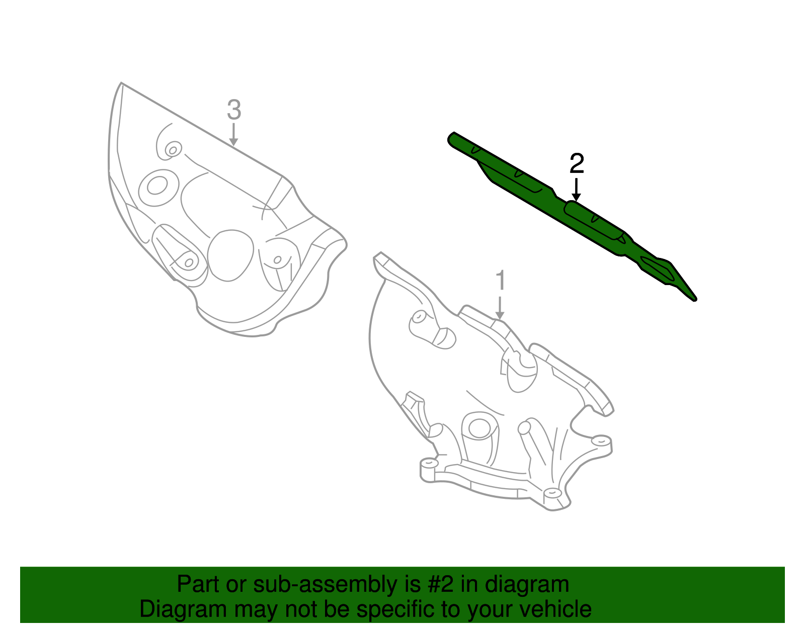 7T4Z-9448-F - Manifold Gasket - 2007-2015 Ford | Lasco Auto Parts