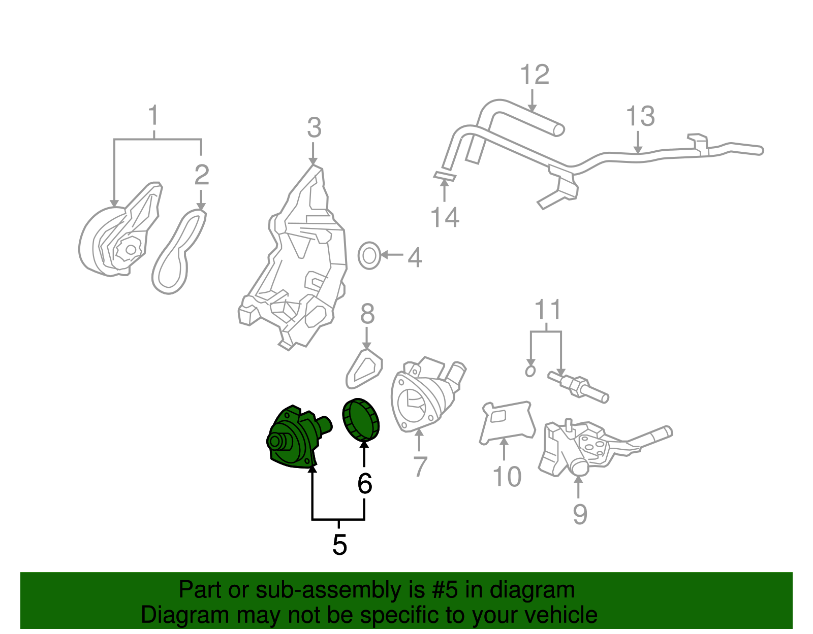 19301-RAF-004 - Thermostat 2006-2015 Honda | Honda Parts Online