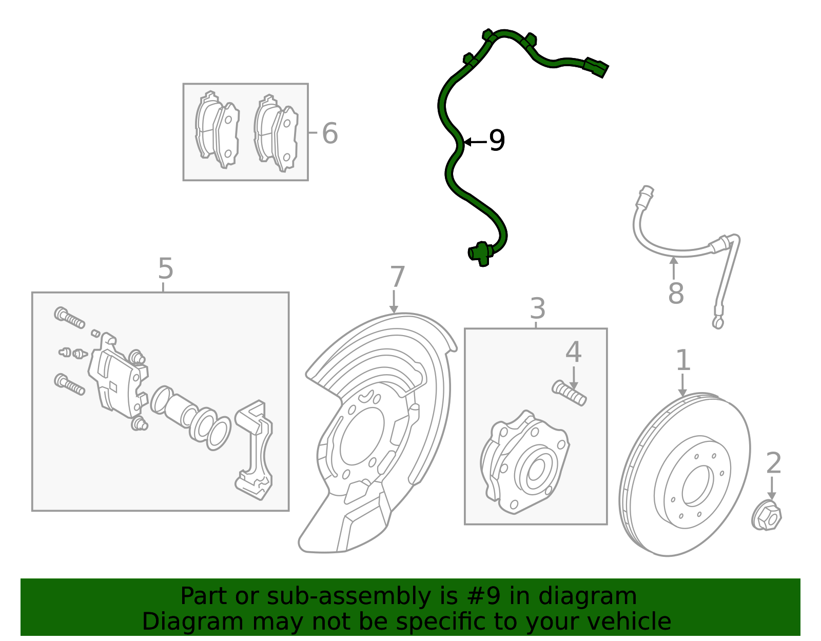 47910-6RR0A - 2021-2025 Nissan Rogue - ABS Sensor | Anicra Nissan Parts