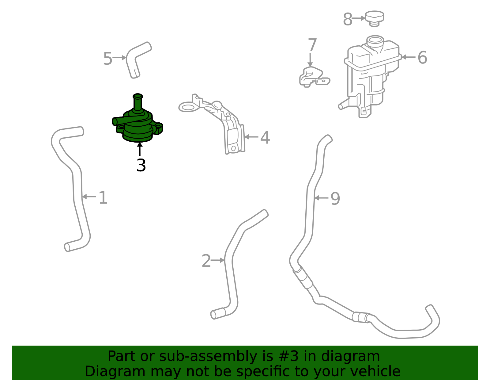 G9040-0R040 - Water Pump - OEM Genuine Toyota Parts