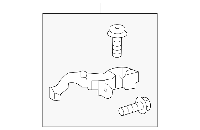 Genuine Toyota Cruise Control Distance Sensor Bracket part# 88201-60010 ...
